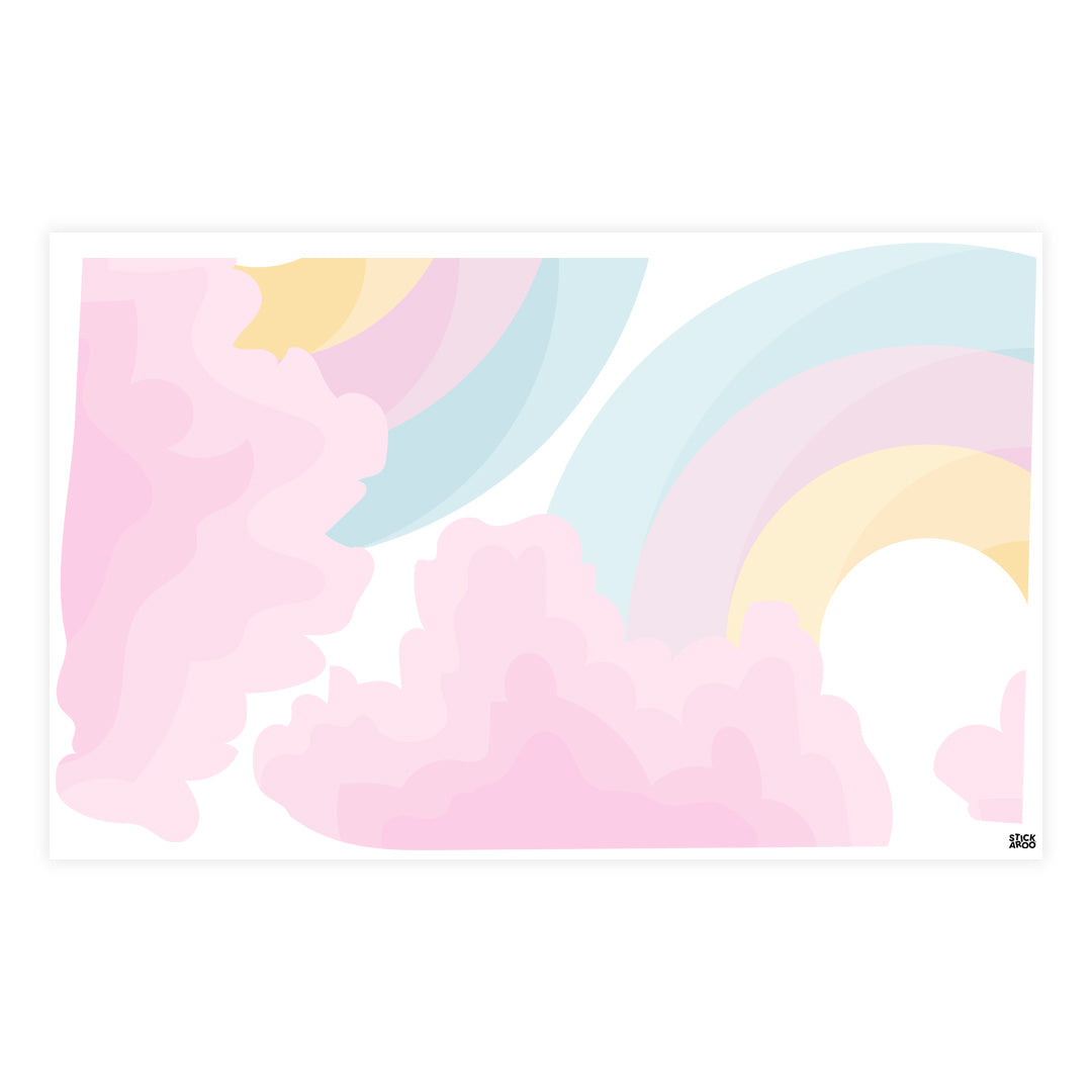 Candy Floss Rainbow – Stickaroo