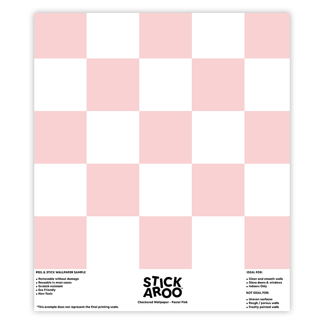 Checkered Wallpaper – Stickaroo