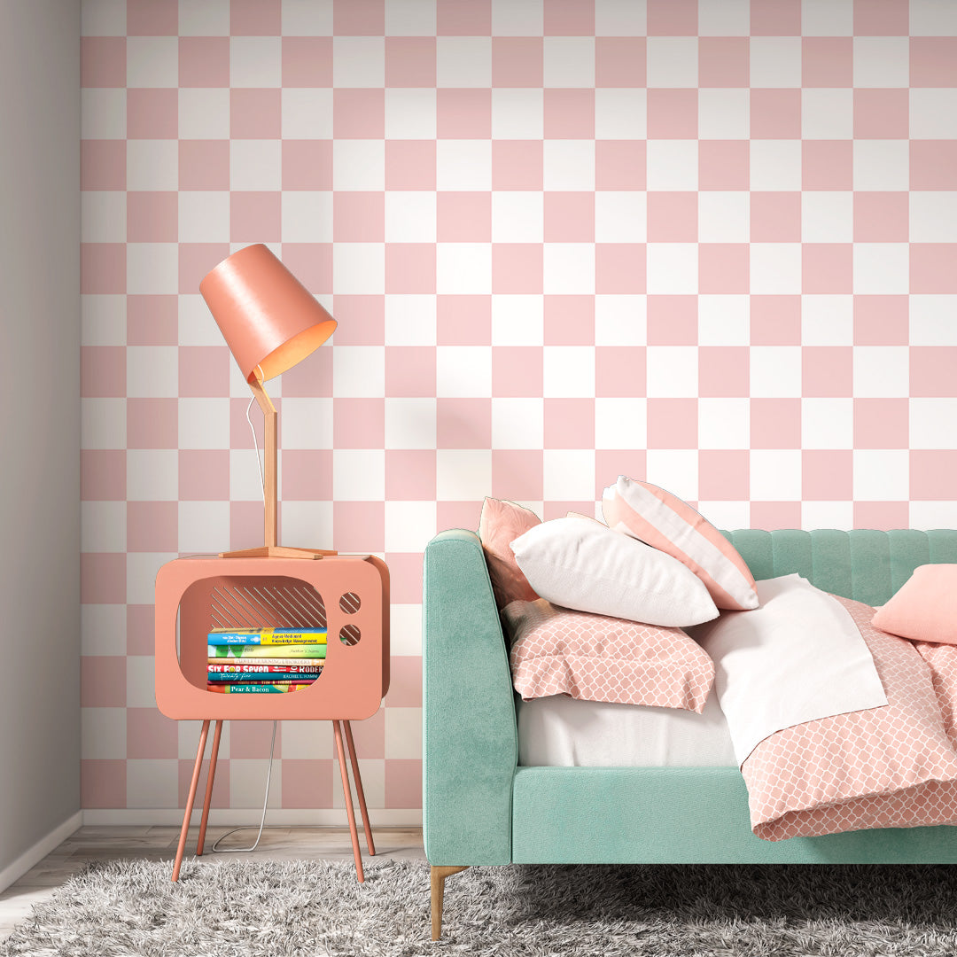 Checkered Wallpaper – Stickaroo