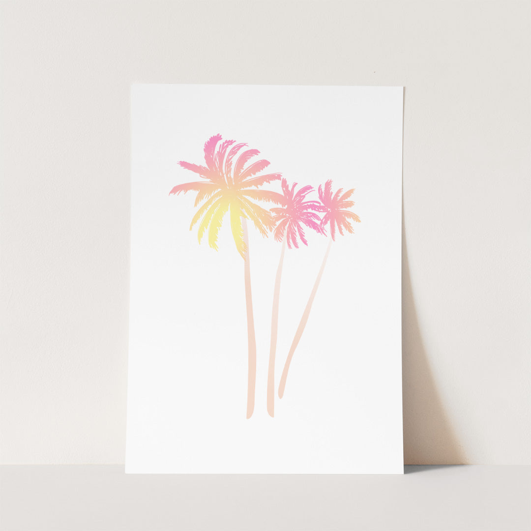 Coastal Palms Print – Stickaroo