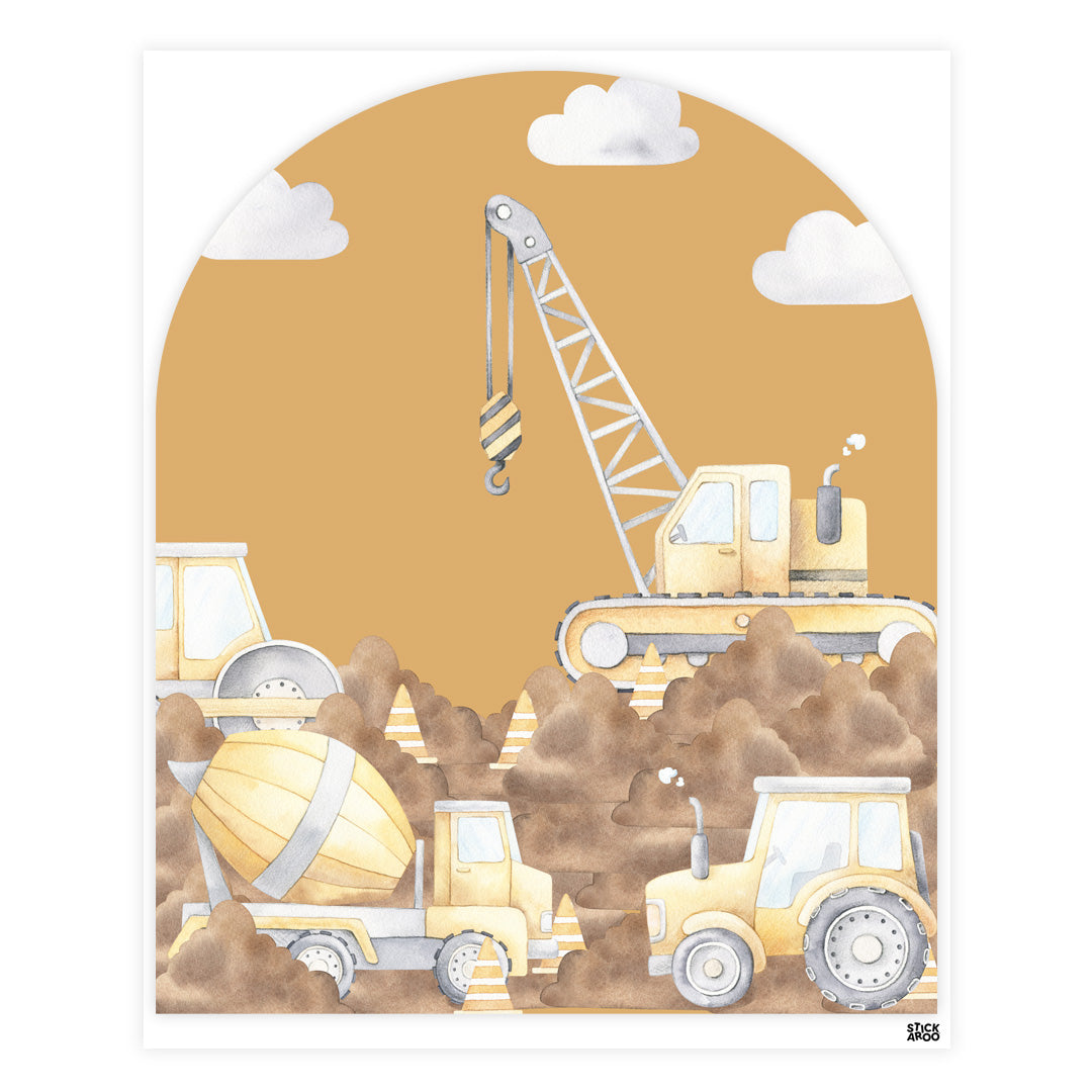 Construction Wide Arch – Stickaroo