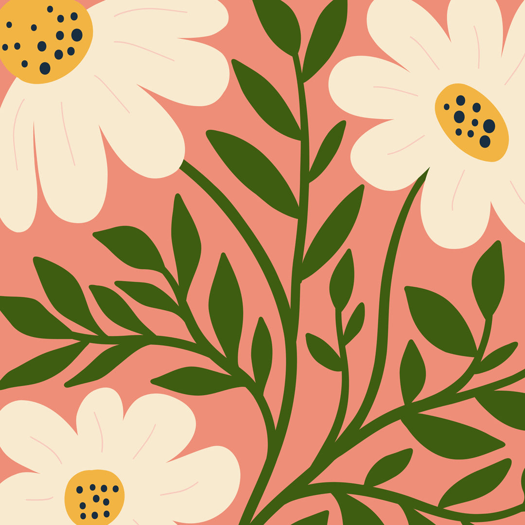 Delicate Daisies Print – Stickaroo