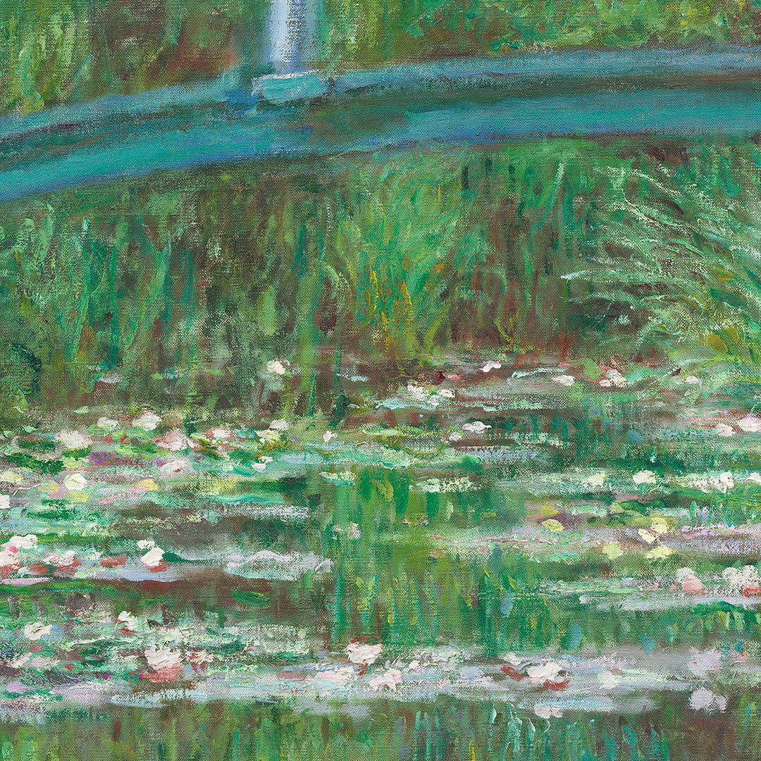 Monet Print - Bridge Over A Pond Of Water Lilies – Stickaroo