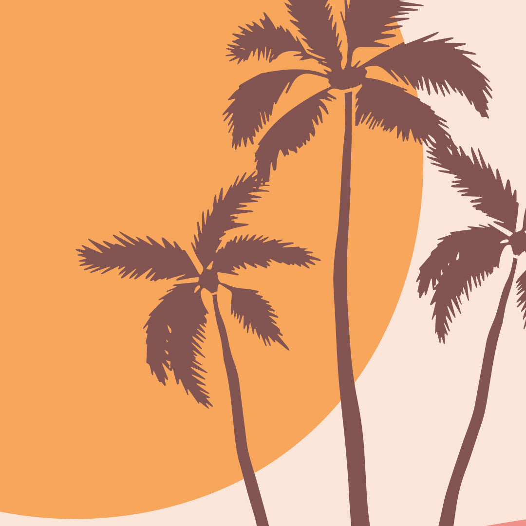 Paradise Beach Print l – Stickaroo