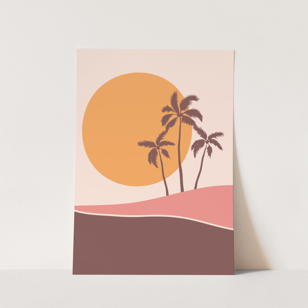 Paradise Beach Print l – Stickaroo