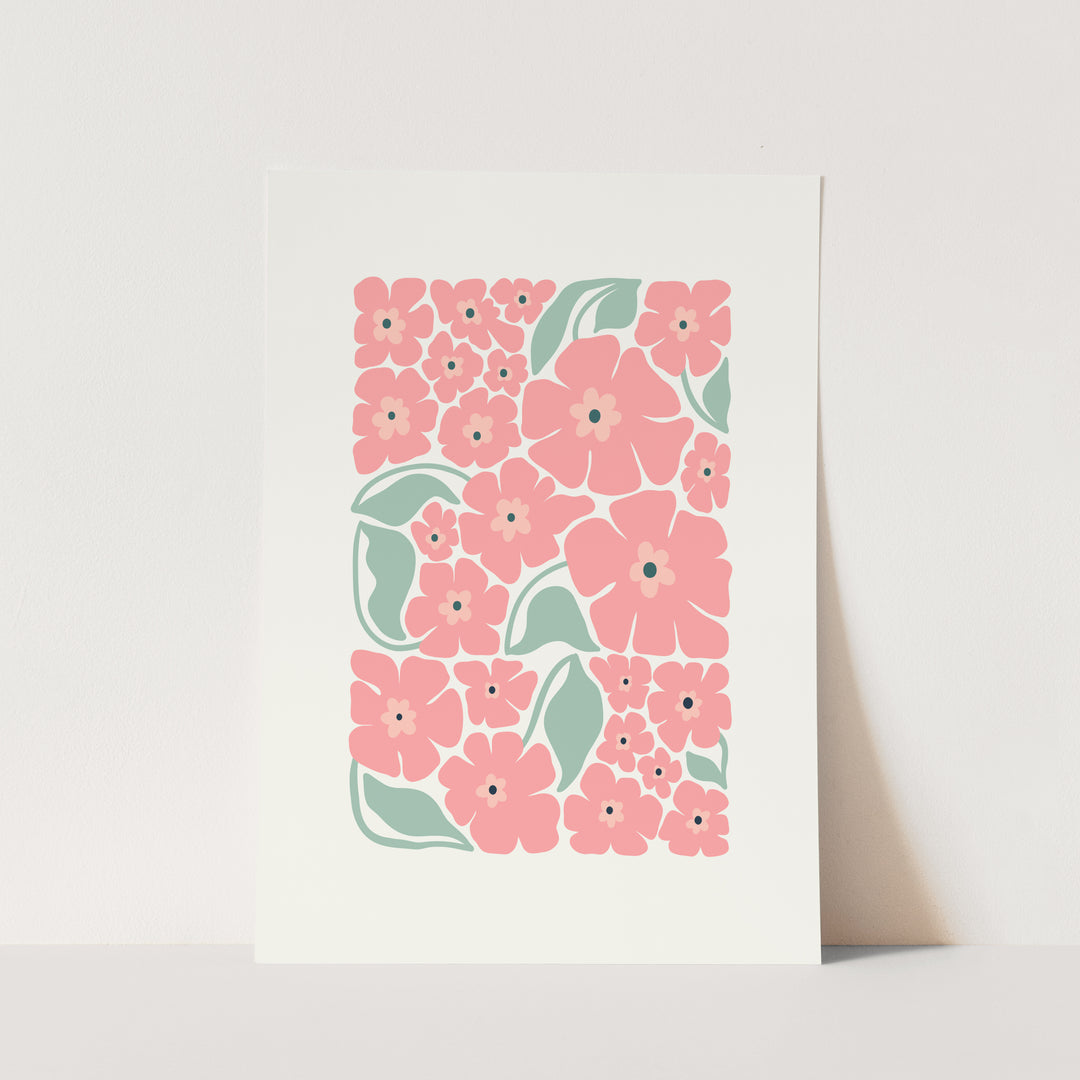 Pink Bloom Print – Stickaroo