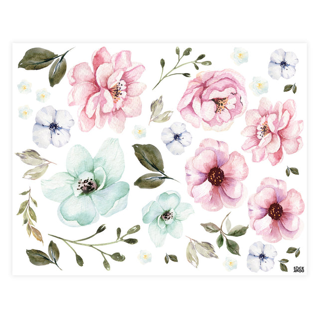 Plum Flowers – Stickaroo