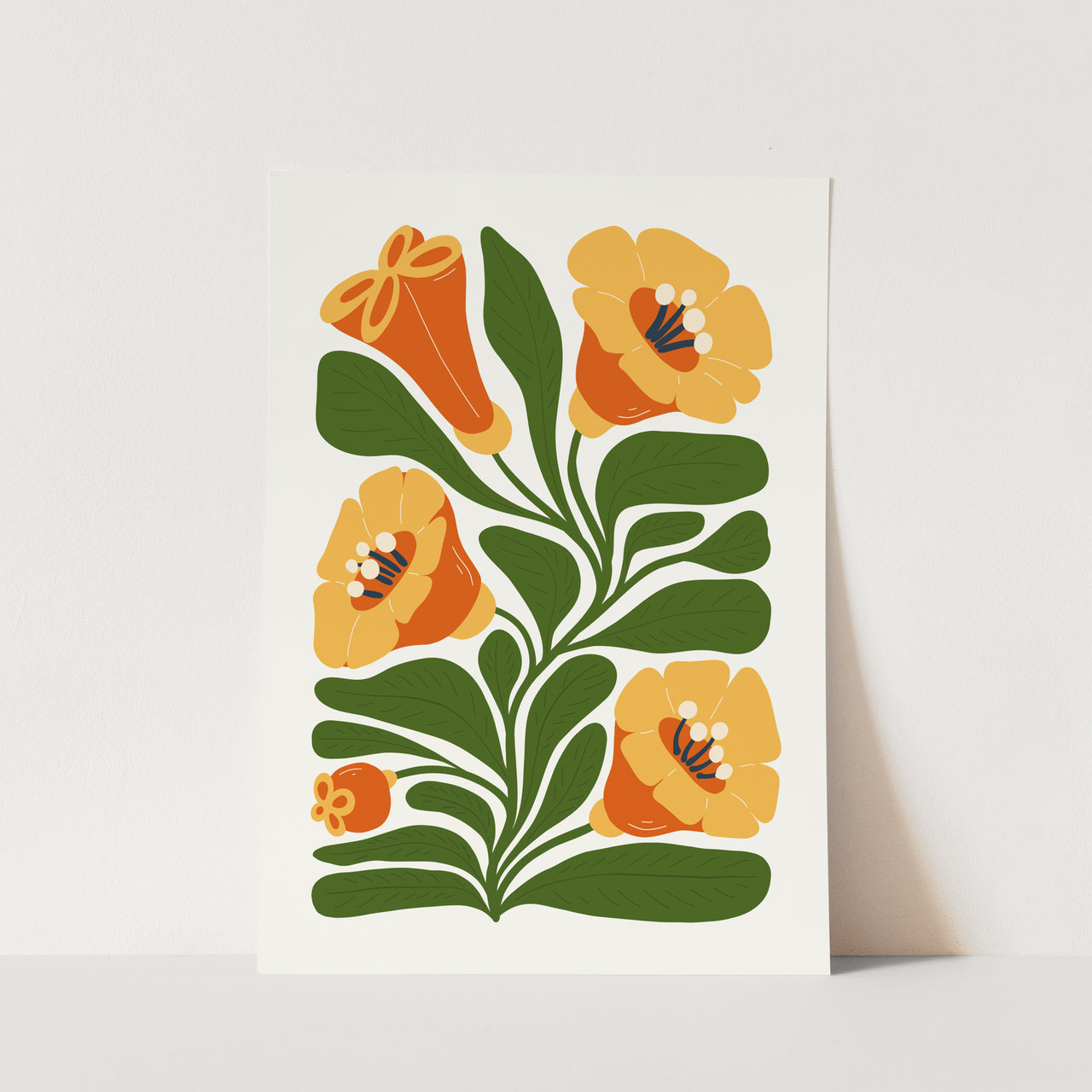 Retro Garden Print – Stickaroo