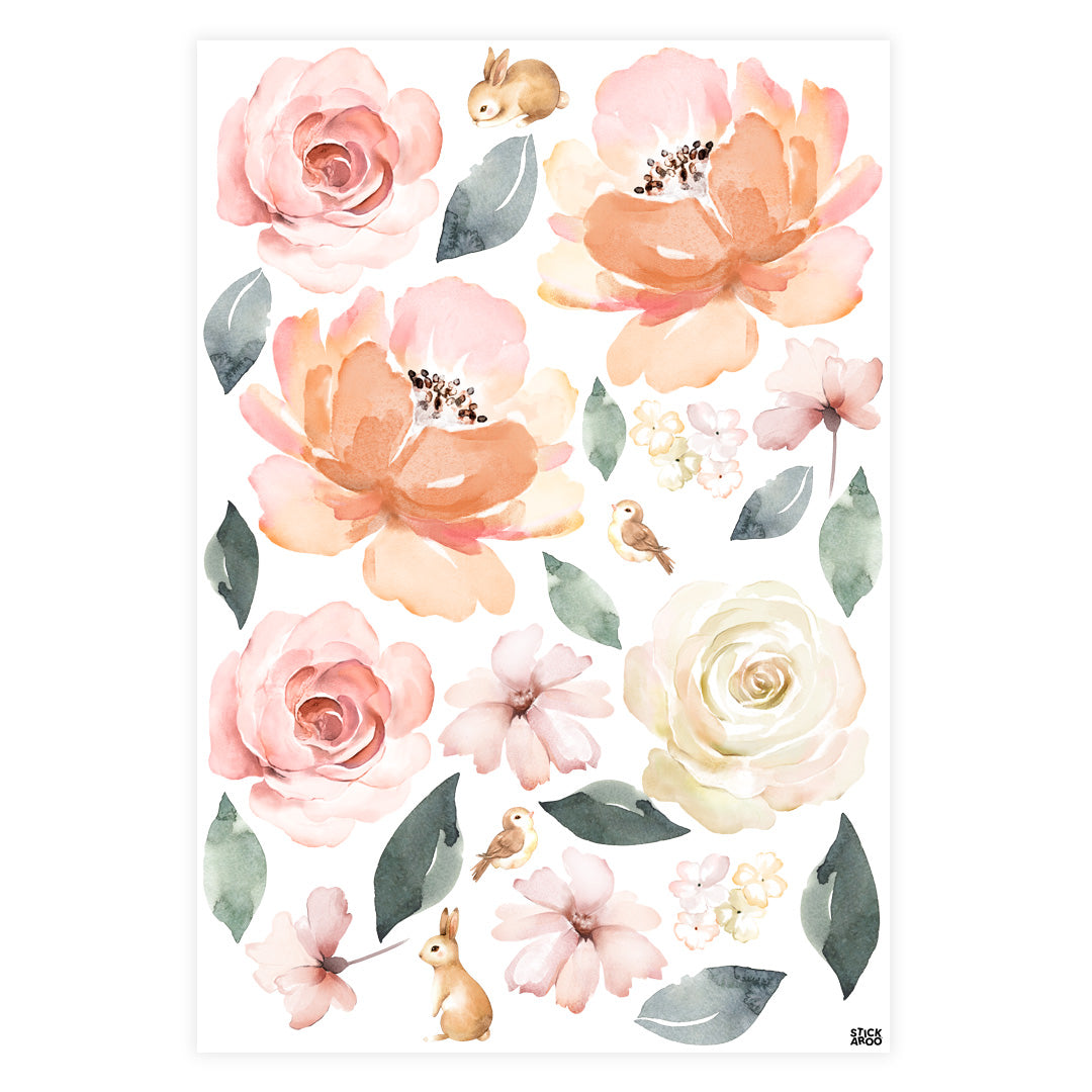 Summer Flowers – Stickaroo