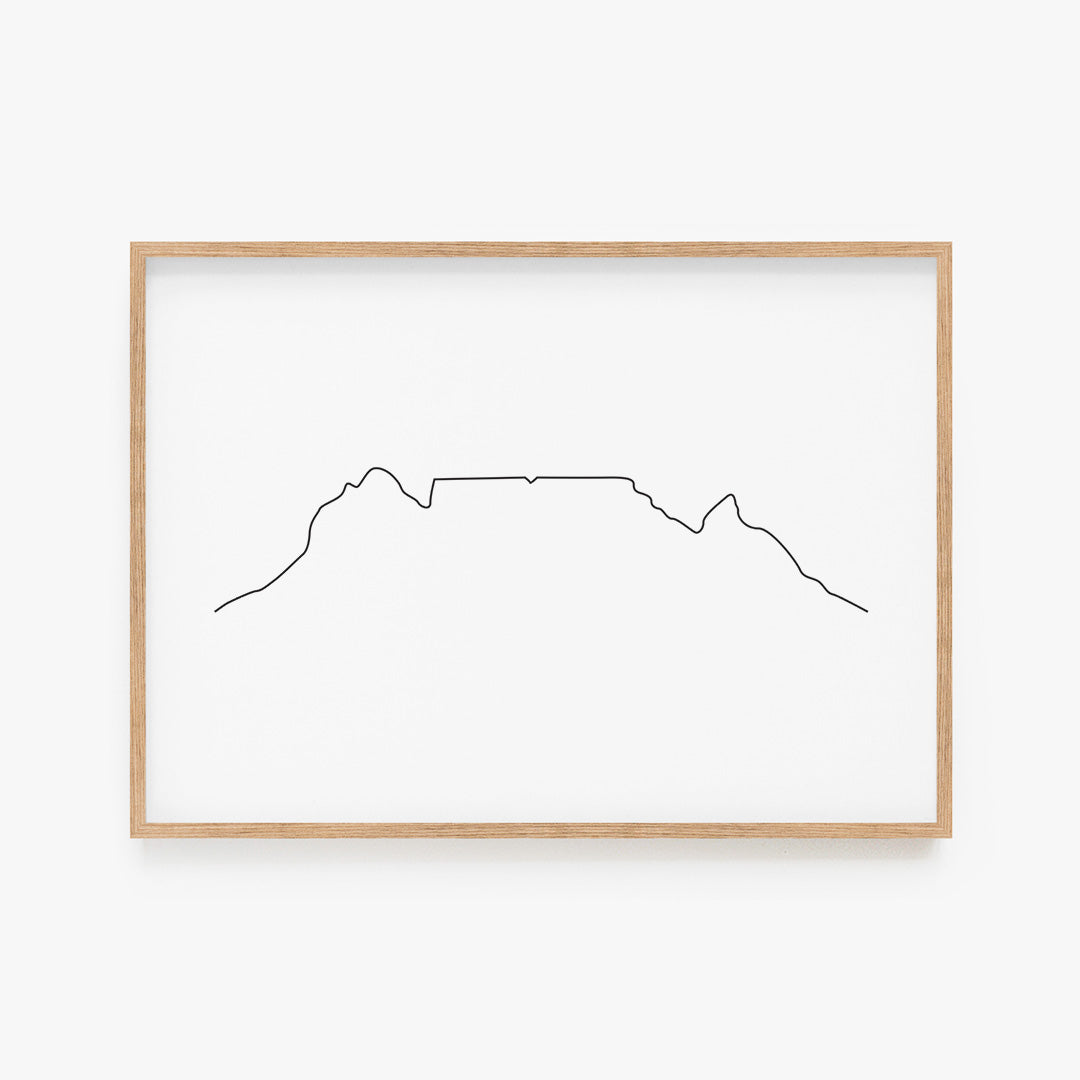 Table Mountain Print – Stickaroo