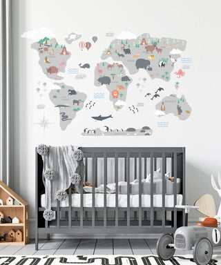 Animals Map – Stickaroo