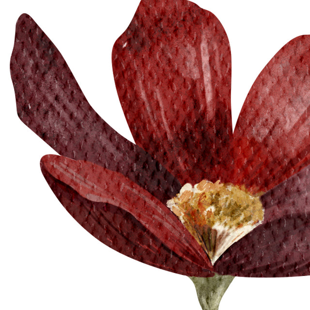 Burgundy Wildflowers – Stickaroo