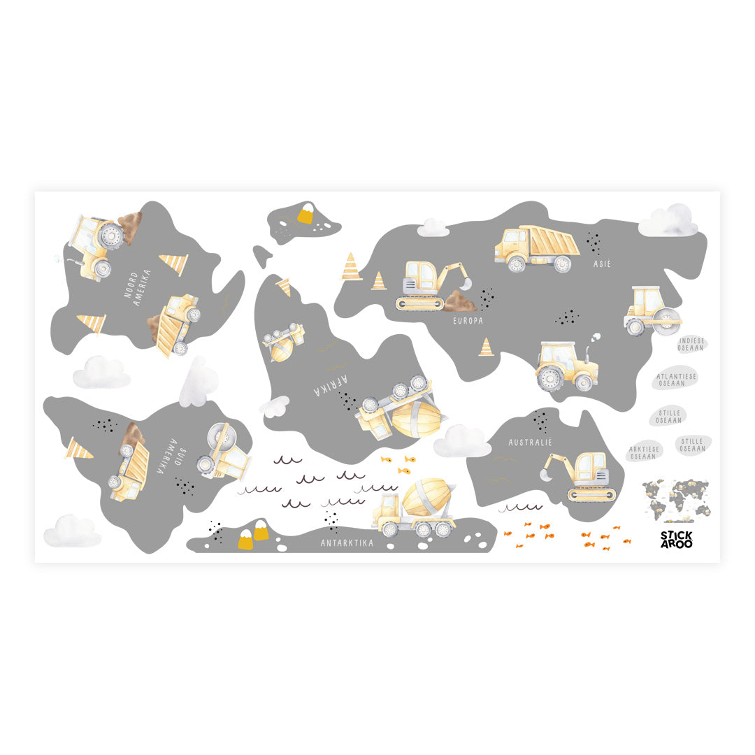 Construction Map – Stickaroo