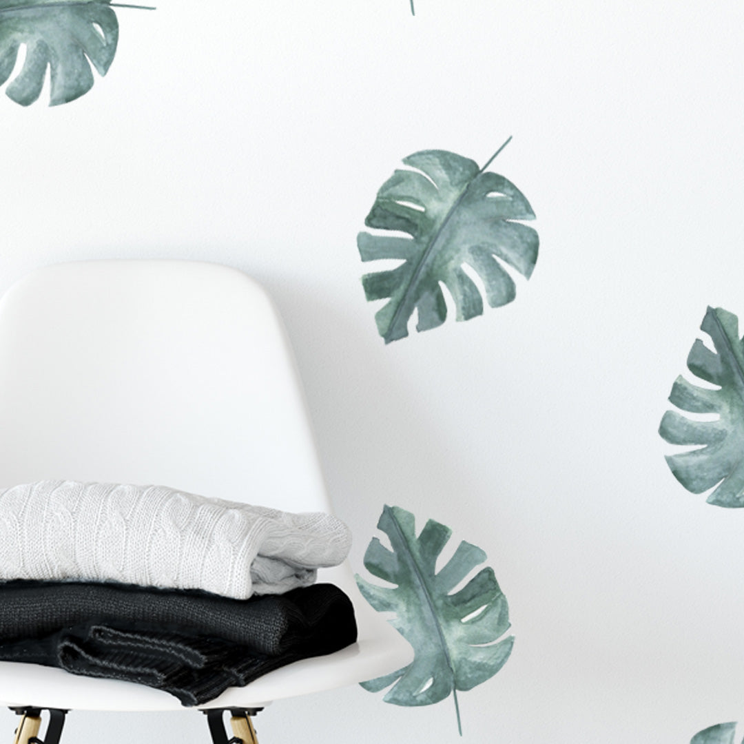 Delicious Watercolour Leaves – Stickaroo